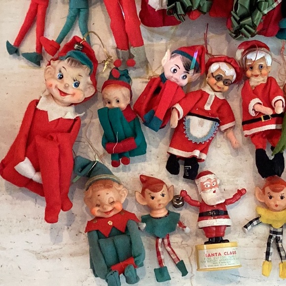 Vintage | Holiday | Vintage Knee Hugger Elf 95s Christmas Ornaments ...
